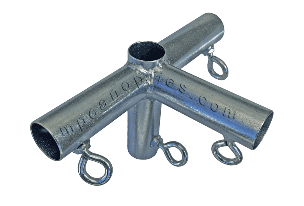 FO4 (4 Way Side Thru) 1-3/8" - MP Canopies & Tarps, LLC