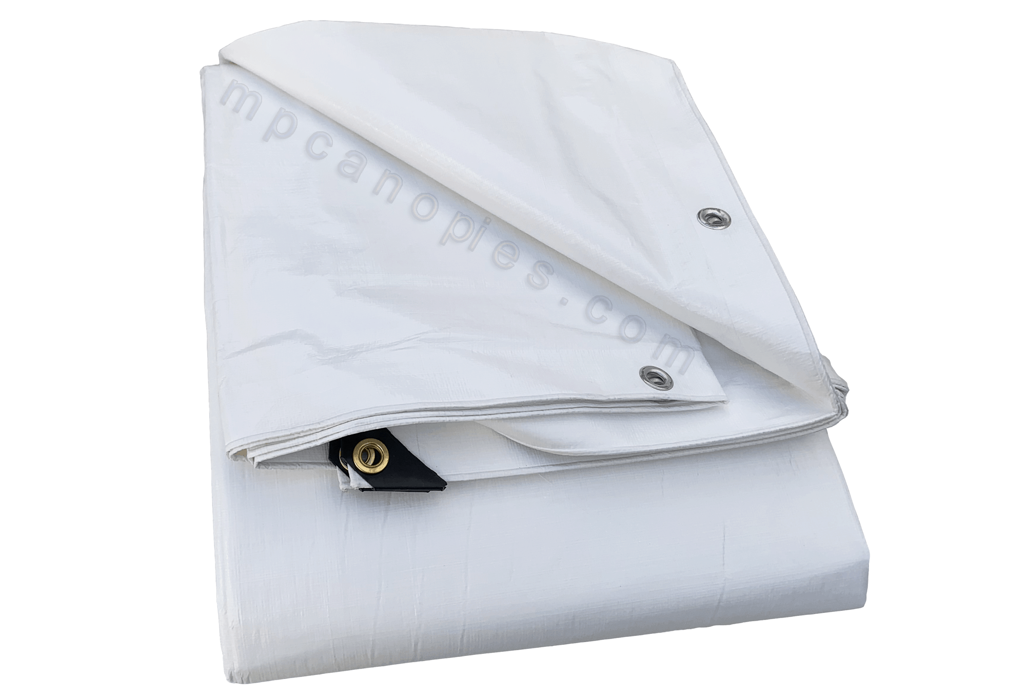 10 X 14 White Tarp MP Canopies Tarps LLC