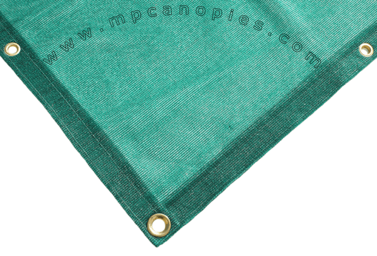 10 x 20 Green Mesh Tarp - MP Canopies & Tarps, LLC