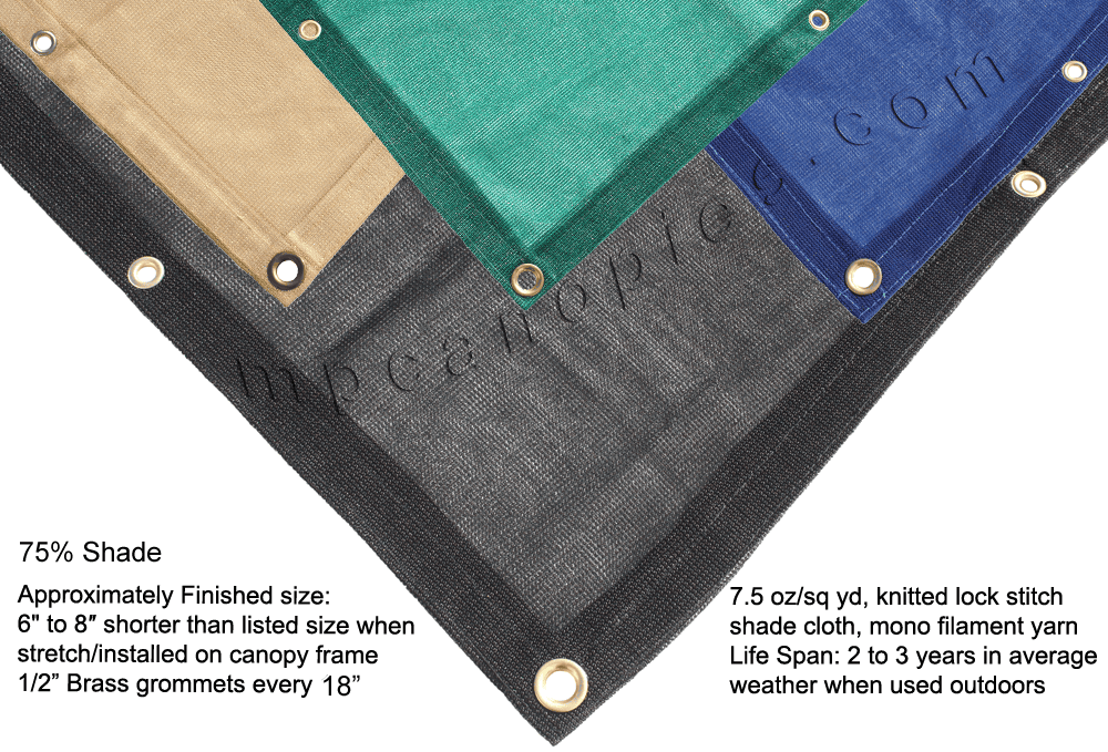 75% Shade Mesh Tarp Archives - MP Canopies & Tarps, LLC